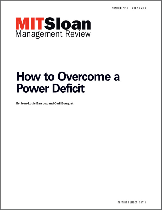 Cover - How to Overcome a Power Deficit [Article]
