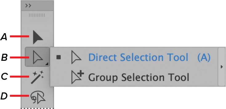 7. Selecting Elements - Adobe Illustrator Visual QuickStart Guide [Book]