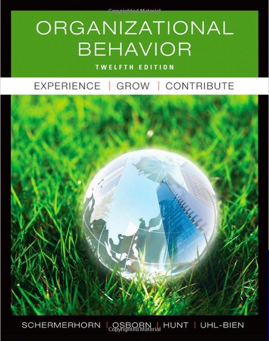 Cover Page - Organizational Behavior, 12th Edition [Book]