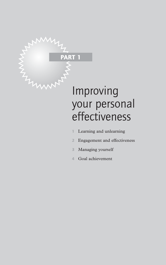 Part 1 Improving your personal effectiveness - Brilliant Personal ...