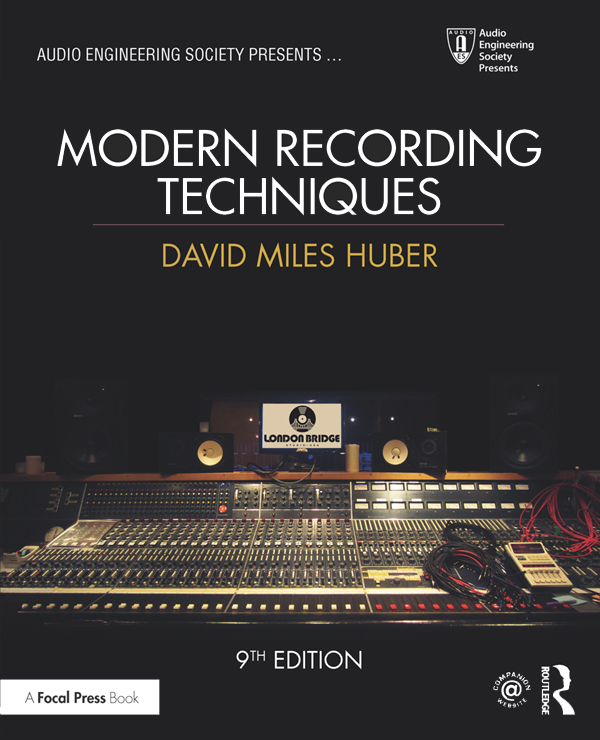 Cover - Modern Recording Techniques, 9th Edition [Book]