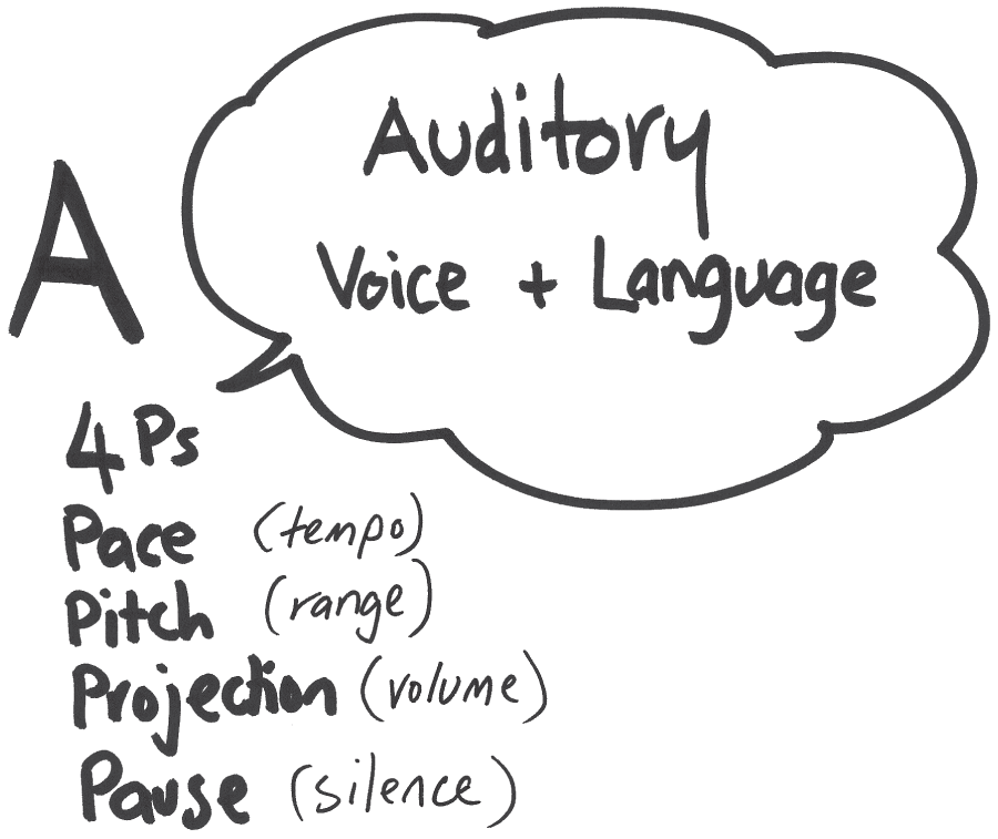 CHAPTER 14: AUDITORY - How to Influence Anyone, Anywhere, Every Time [Book]