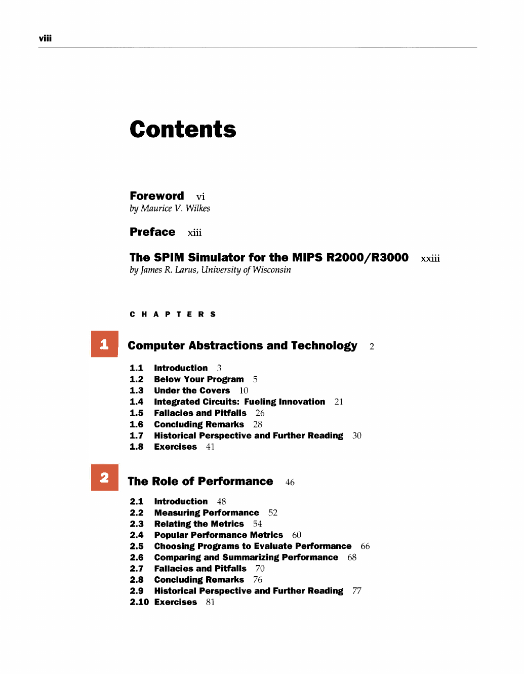 Table of Contents - Computer Organization and Design [Book]