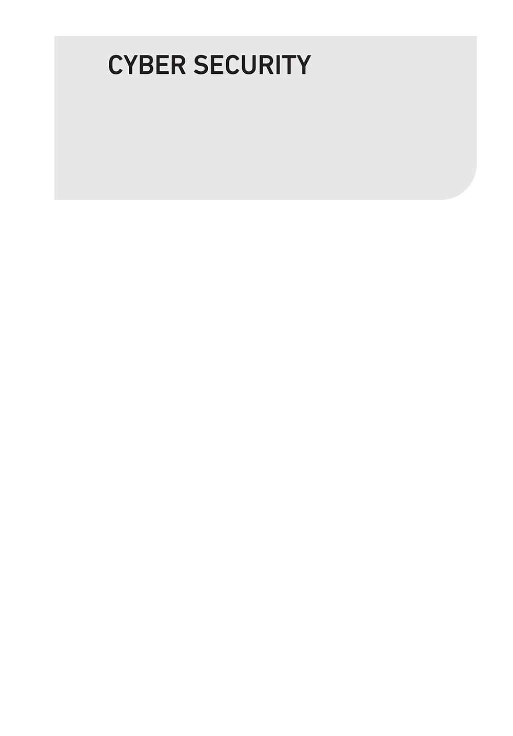 Half-Title Page - Cyber Security, 2nd Edition [Book]