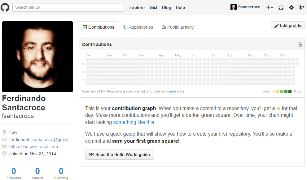 Setting up a new GitHub account - Git Essentials ??? Second Edition - Second Edition [Book]