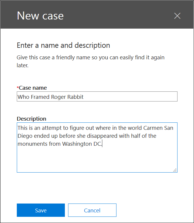 Creating a case - Mastering Office 365 Administration [Book]