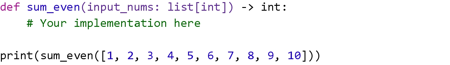 Task - Programming Puzzles: Python Edition [Book]