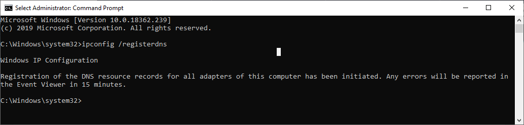 Registering a DNS from the command line - Networking Fundamentals [Book]