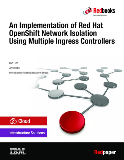 An Implementation of Red Hat OpenShift Network Isolation Using Multiple Ingress Controllers - An ...