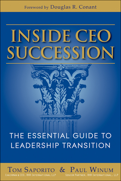 Part I: Why CEO Succession Is More Critical than Ever - Inside CEO ...