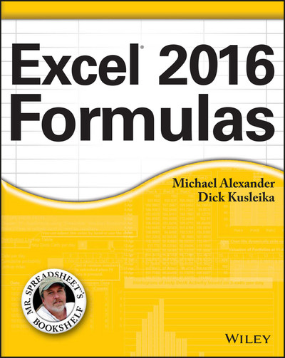 Chapter 1: The Excel User Interface in a Nutshell - Excel 2016 Formulas [Book]