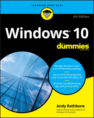 Cover - Windows 10 For Dummies, 4th Edition [Book]