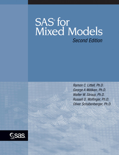 Appendix 2 Data Sets - SAS for Mixed Models, Second Edition, 2nd ...