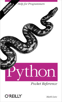 Python Pocket Reference, Second Edition [Book]