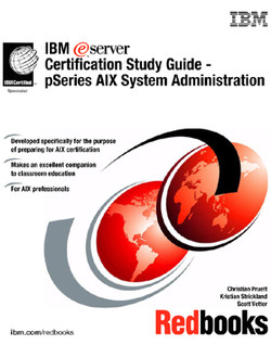 IBM eServer Certification Study Guide - pSeries AIX System ...