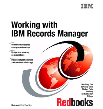 Part 1: Basic concepts and IBM Records Manager product overview ...