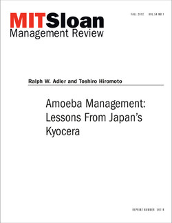 Amoeba Management: Lessons From Japan’s Kyocera[Book]