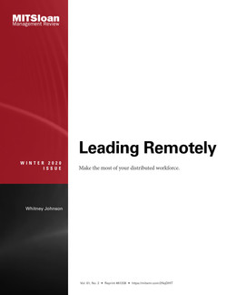 Leading Remotely[Book]