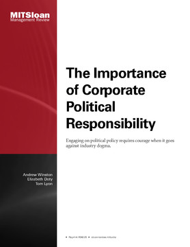 The Importance of Corporate Political Responsibility - The Importance ...
