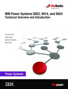 Back cover - IBM Power Systems S922, S914, and S924 Technical Overview ...