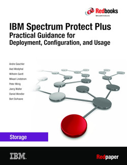 IBM Spectrum Protect Plus Practical Guidance for Deployment ...