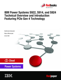 IBM Power Systems S922, S914, and S924 Technical Overview and ...