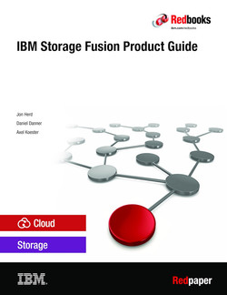 IBM Storage Fusion Product Guide[Book]