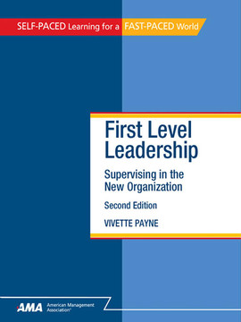 Cover Page - First-Level Leadership: Supervising in the New ...