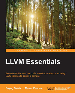 LLVM Essentials[Book]